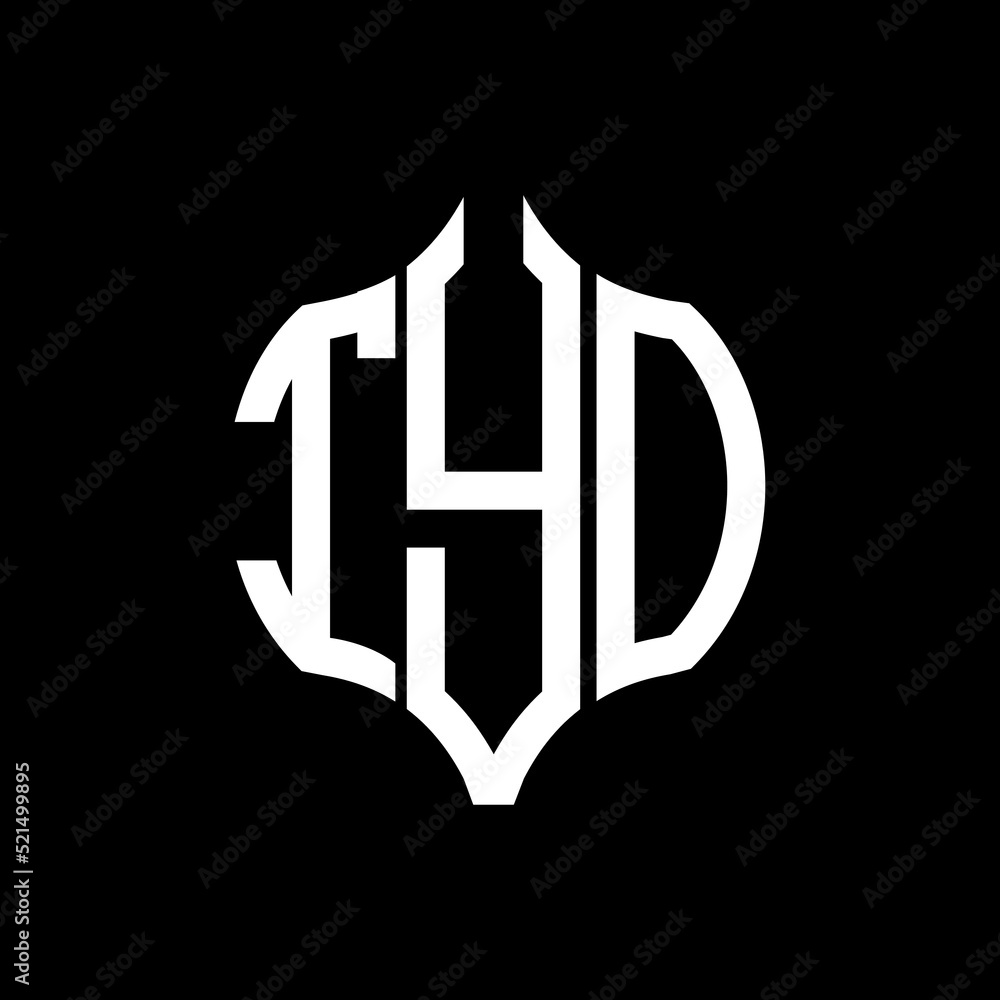 IYO letter logo. IYO best black background vector image. IYO Monogram ...