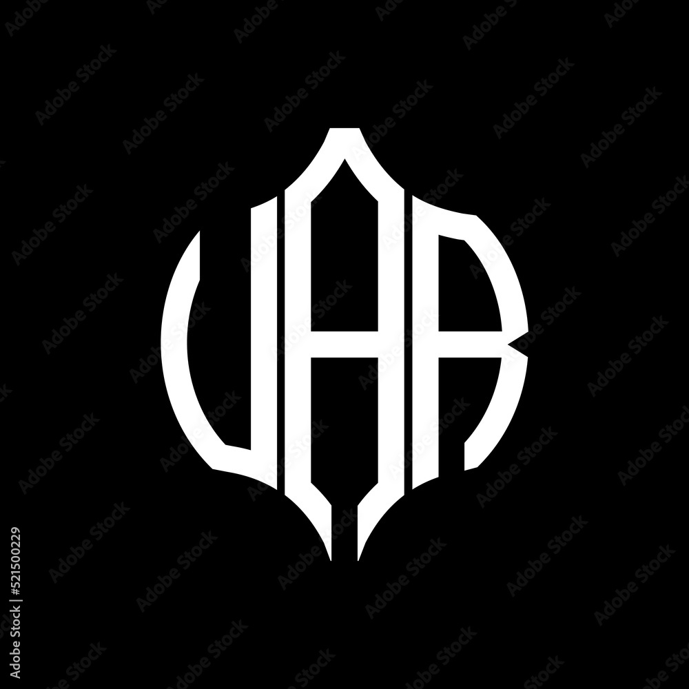 JAR letter logo. JAR best black background vector image. JAR Monogram ...
