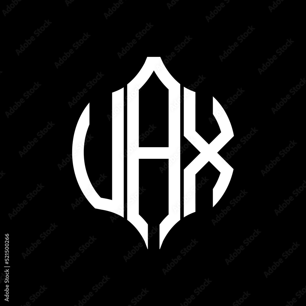 JAX letter logo. JAX best black background vector image. JAX Monogram ...