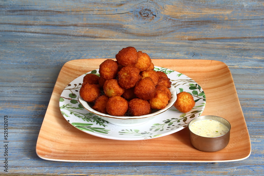 indian gujarati traditional holiday fritter snack vada pakoda also ...