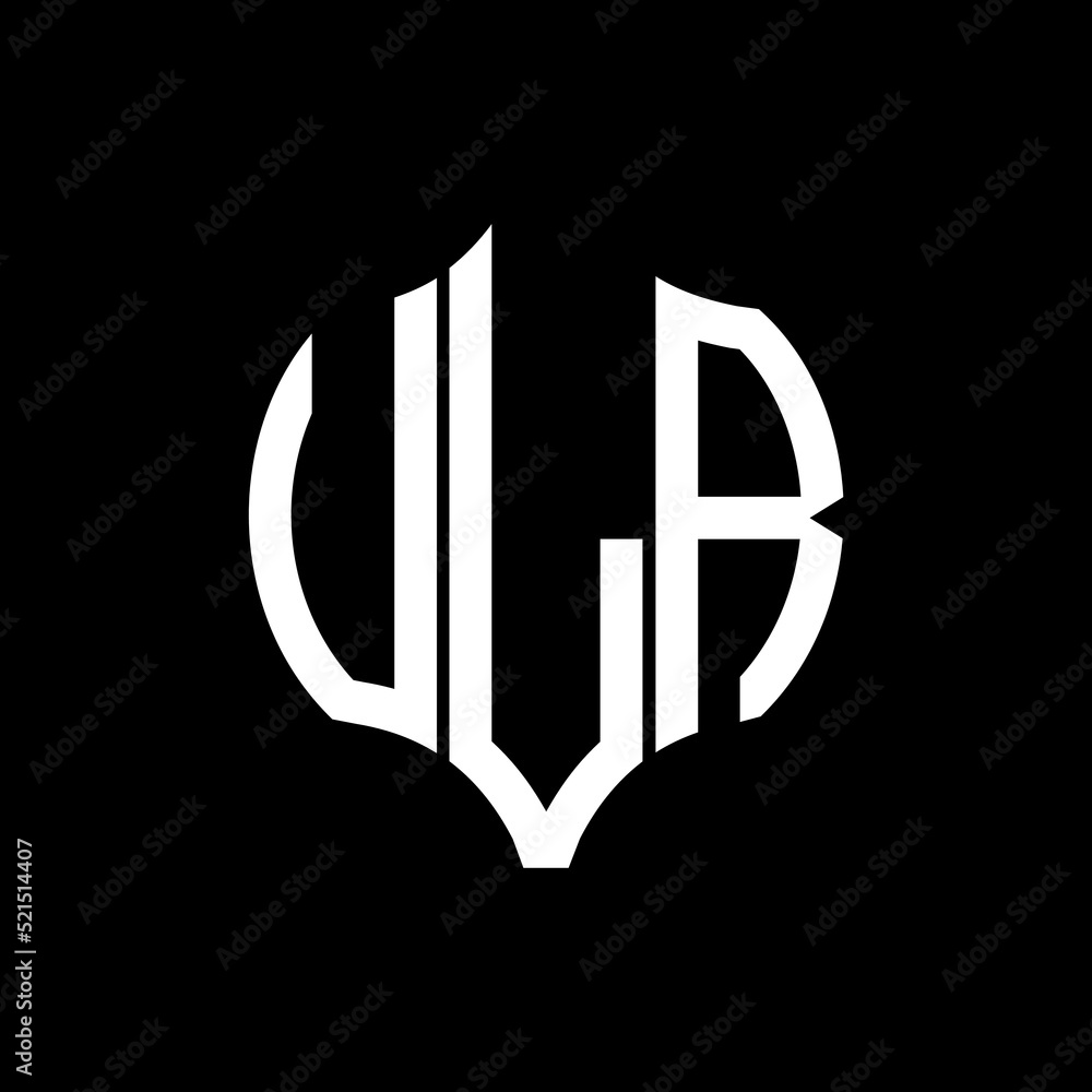 VLR letter logo. VLR best black background vector image. VLR Monogram ...