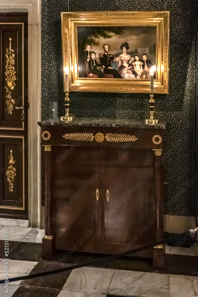 Amsterdam Royal Palace on Dam Square (Koninklijk Paleis) opened in 1655 ...