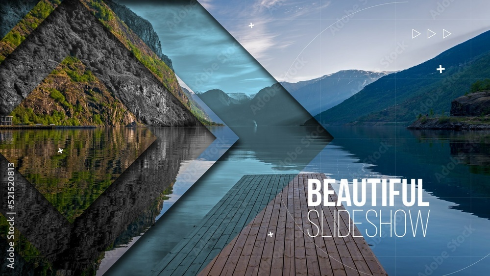 Beautiful Slideshow Stock Template | Adobe Stock