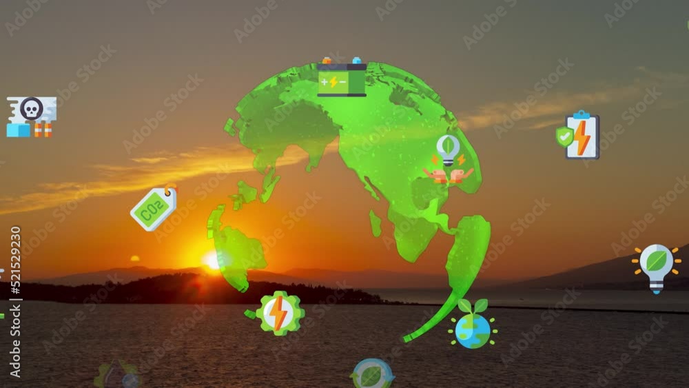 Environmental technology concept. Sustainable development goals. SDGs ...