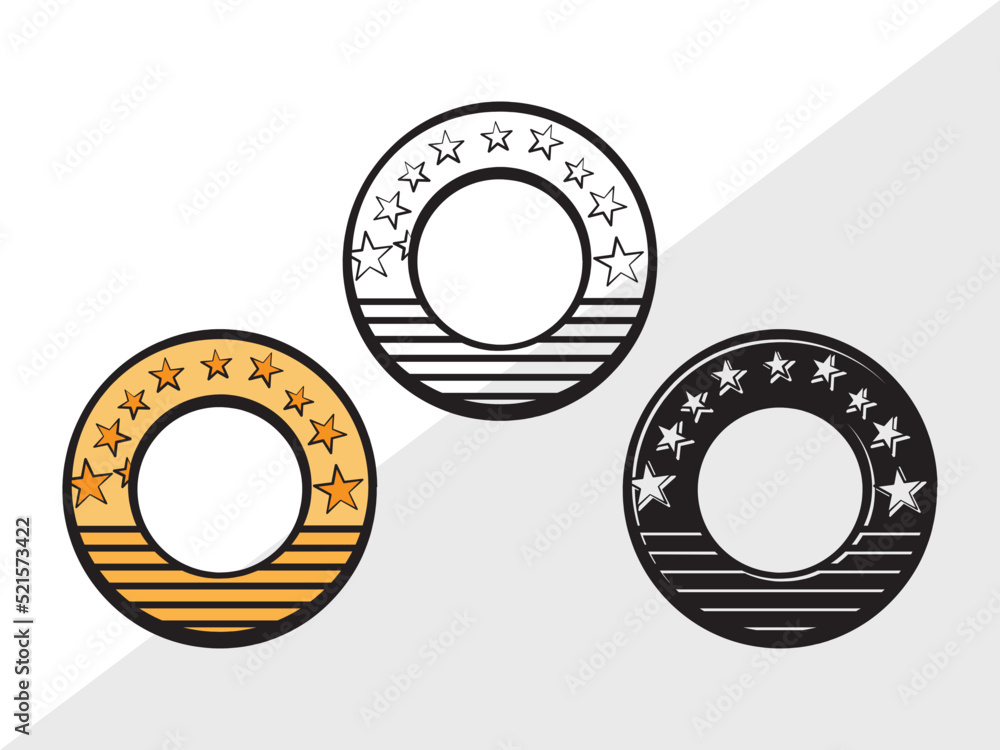 Swim Ring SVG Cut File | Ring Buoy Svg | Lifesaver Svg | Lifebuoy Svg ...