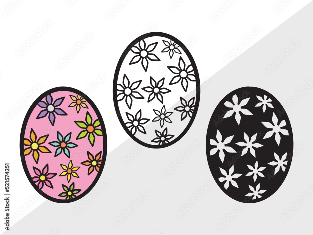 Egg SVG Cut File | Egg Pattern Svg | Egg Hunt Svg | Pattern Egg Clipart ...