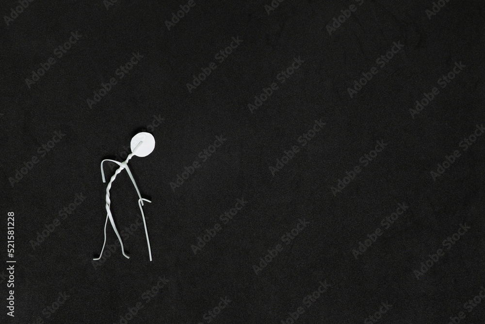 Seniors or old people feeling of isolation, social exclusion and ...