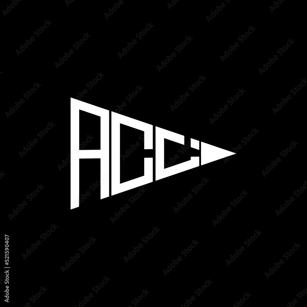 ACL letter initial creative logo design template vector illustration ...