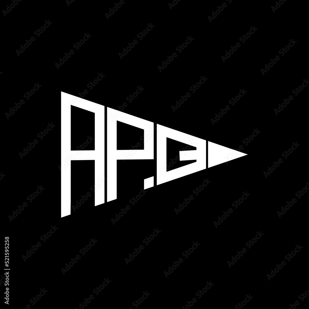 APG letter initial creative logo design template vector illustration ...