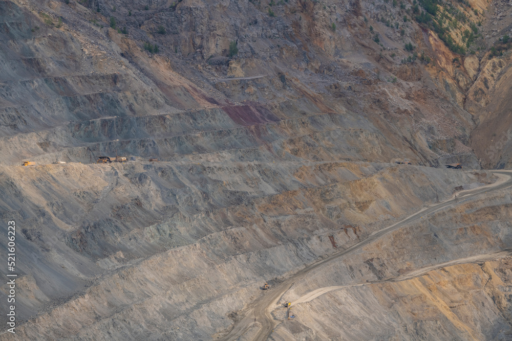 Mine copper Majdanpek, one of the largest copper mines owned by Chinese ...