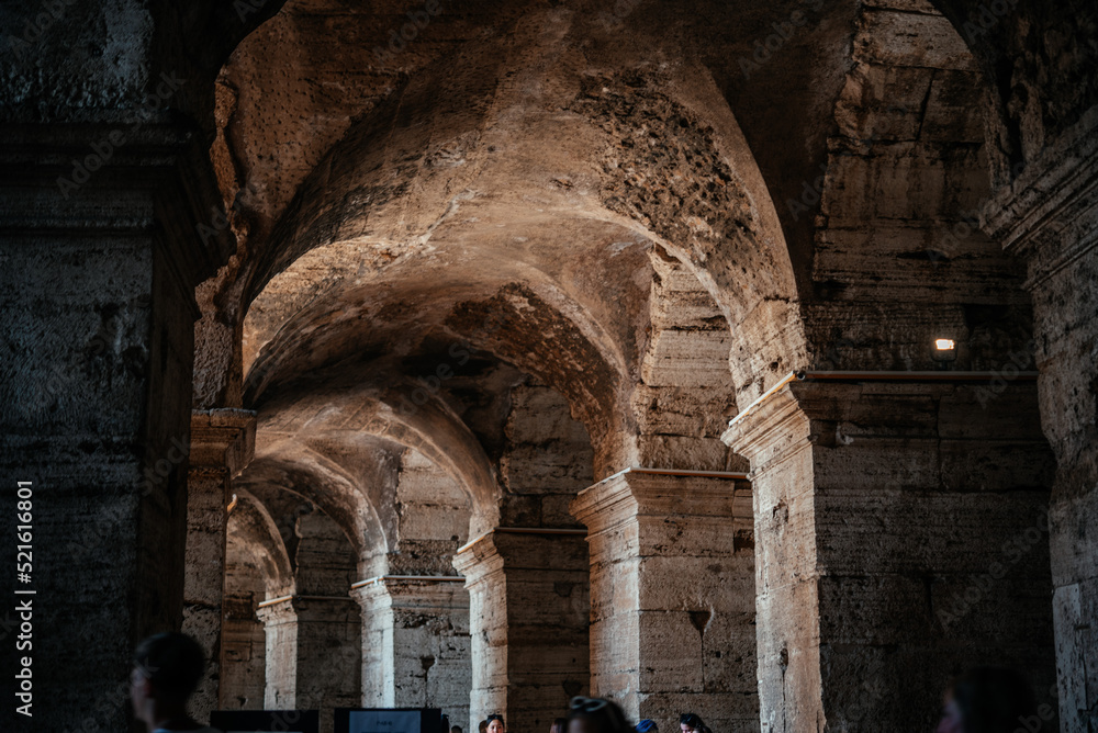 Flavian Amphitheater Columns