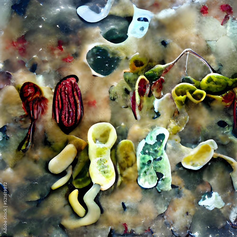 Scientific image of bacteria Citrobacter, Gram-negative bacteria ...