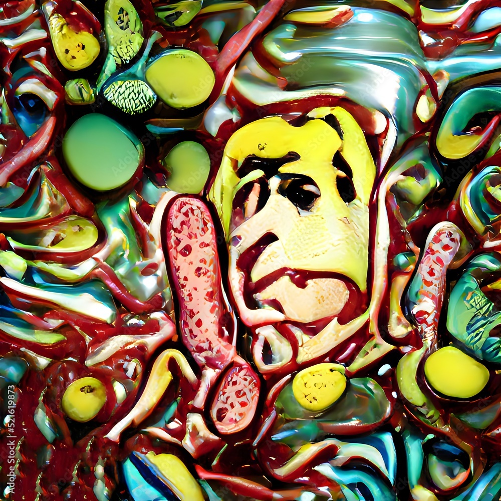 Scientific image of bacteria Citrobacter, Gram-negative bacteria ...