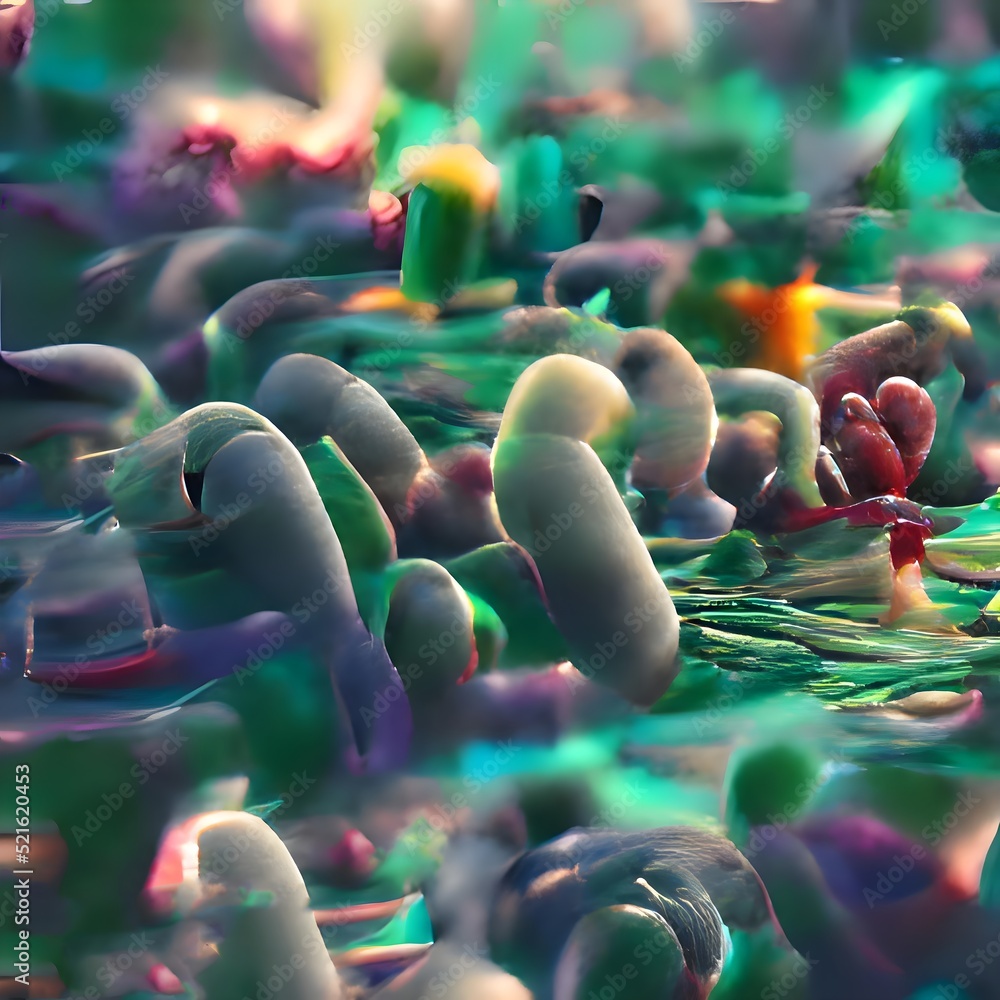 Scientific image of bacteria Citrobacter, Gram-negative bacteria ...