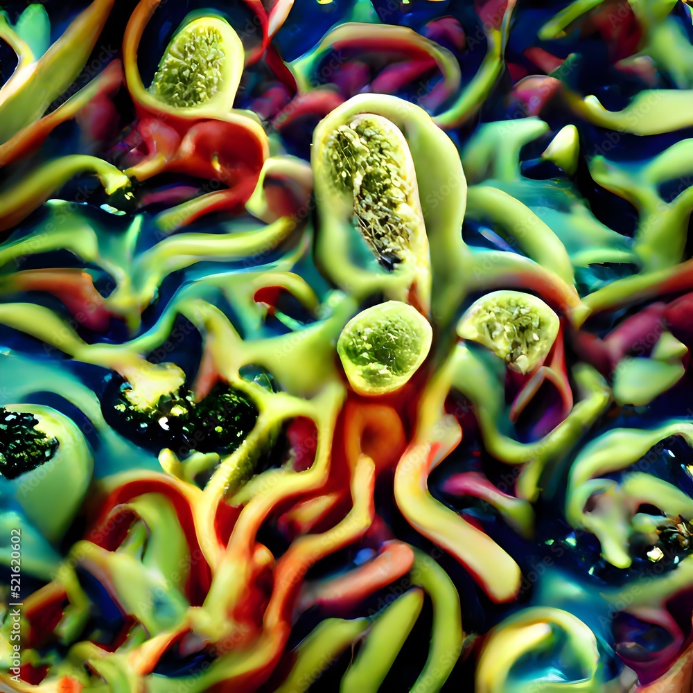 Scientific image of bacteria Citrobacter, Gram-negative bacteria ...