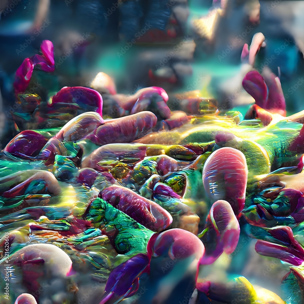 Scientific image of bacteria Citrobacter, Gram-negative bacteria ...