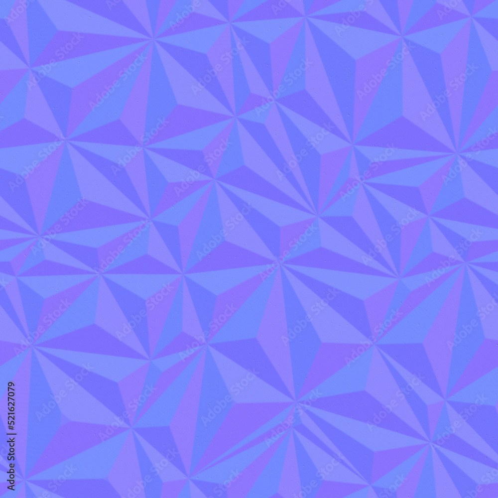 Normal map triangular wall texture, normal mapping Stock Illustration ...