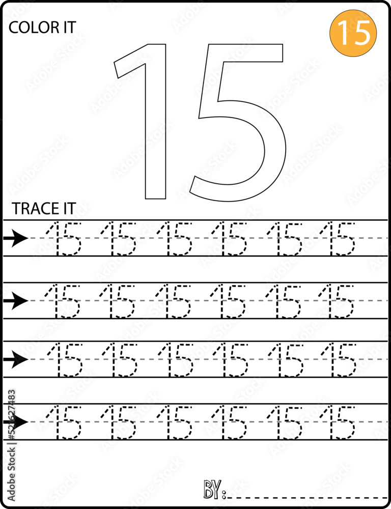 Handwriting Numbers Tracing Pages For Writing Numbers Learning Numbers