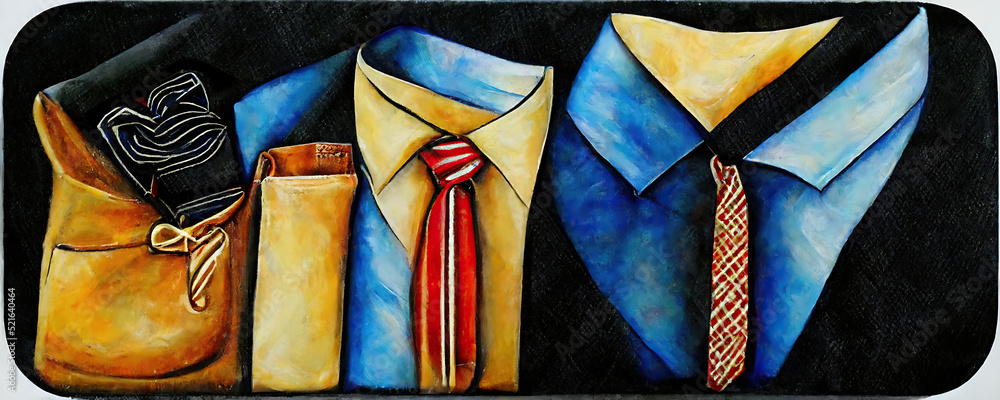 Father's Day in panel art to celebrate the commemorative date that ...