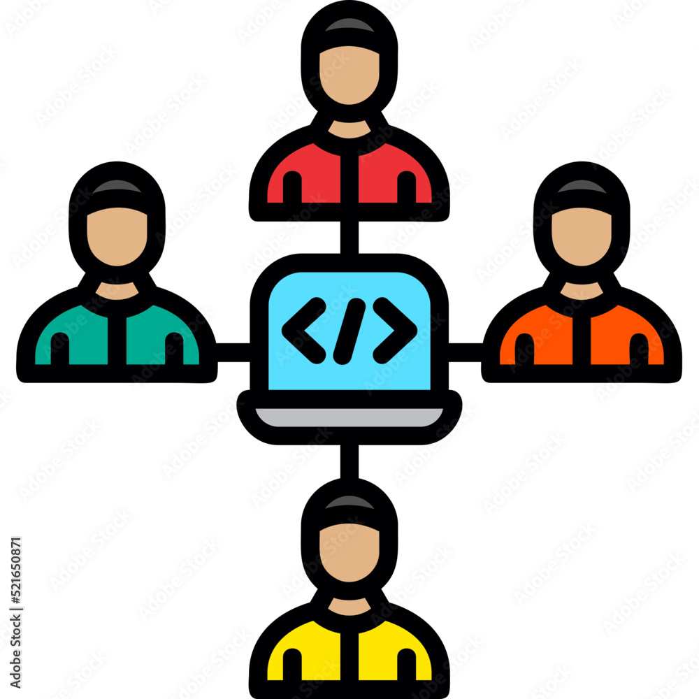 Code Deployment Icon Stock Vector | Adobe Stock