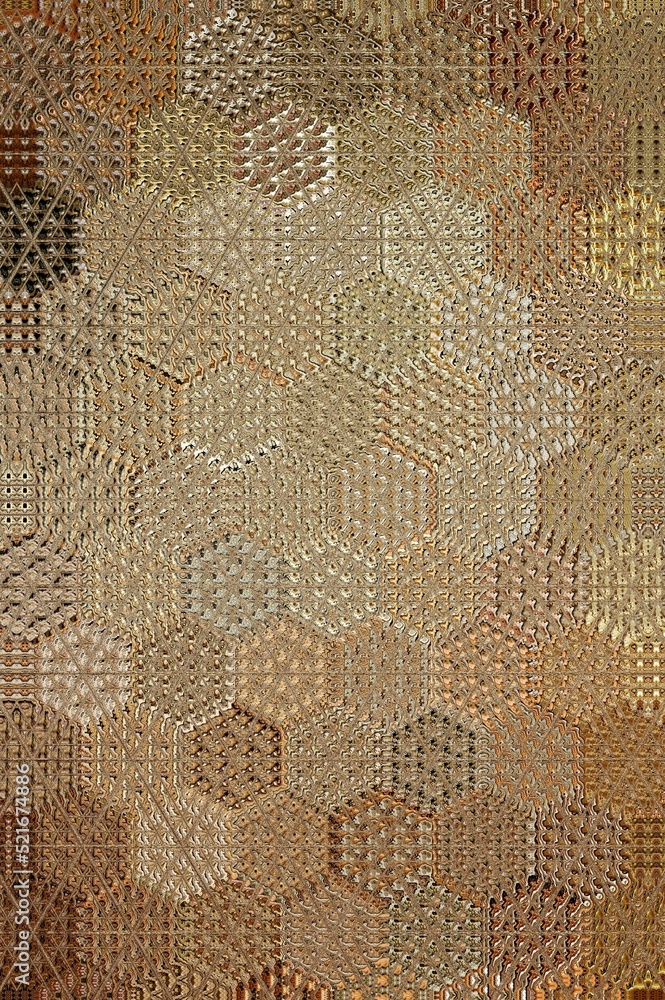 Mystical pattern design for the background. 3d illustration art for ...