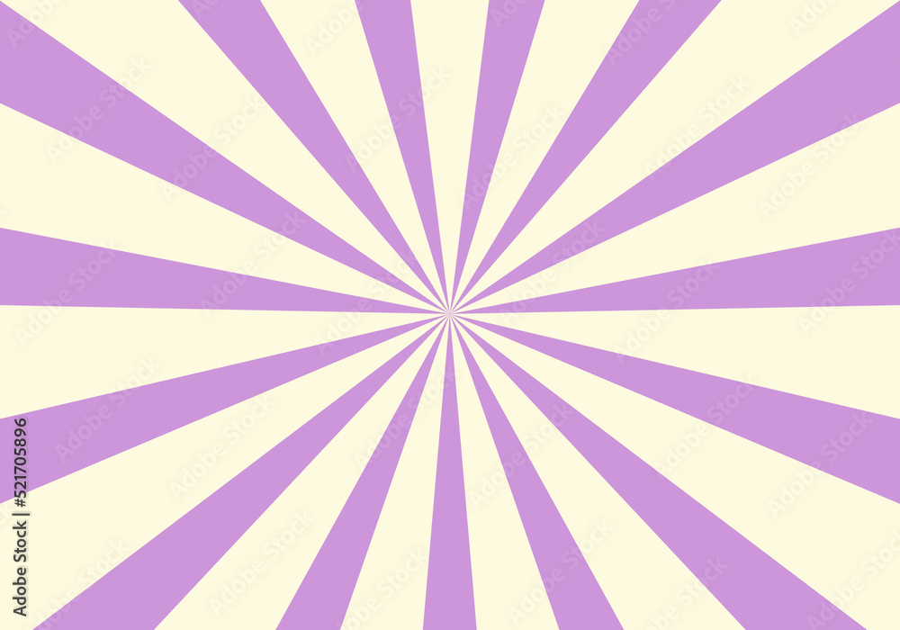 Purple sunburst background with rays Stock Vector | Adobe Stock
