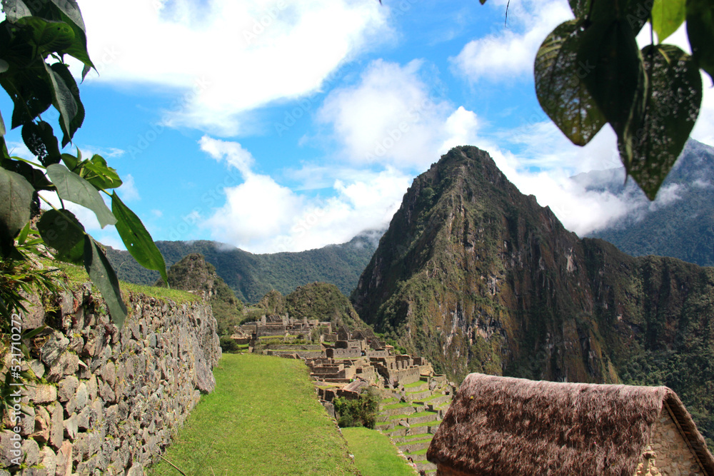 Machu Picchu, ancient Inca city, one of the most precious treasures of ...