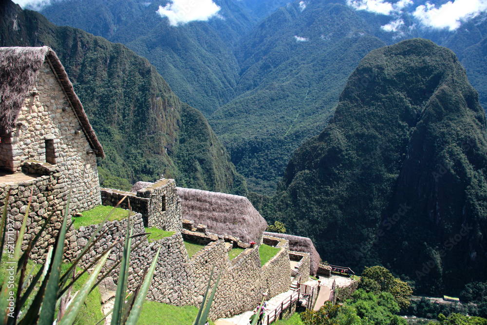 Machu Picchu, ancient Inca city, one of the most precious treasures of ...