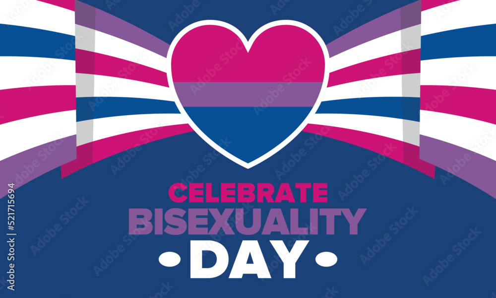 Celebrate Bisexuality Day. Bisexual Pride and Bi Visibility Day ...