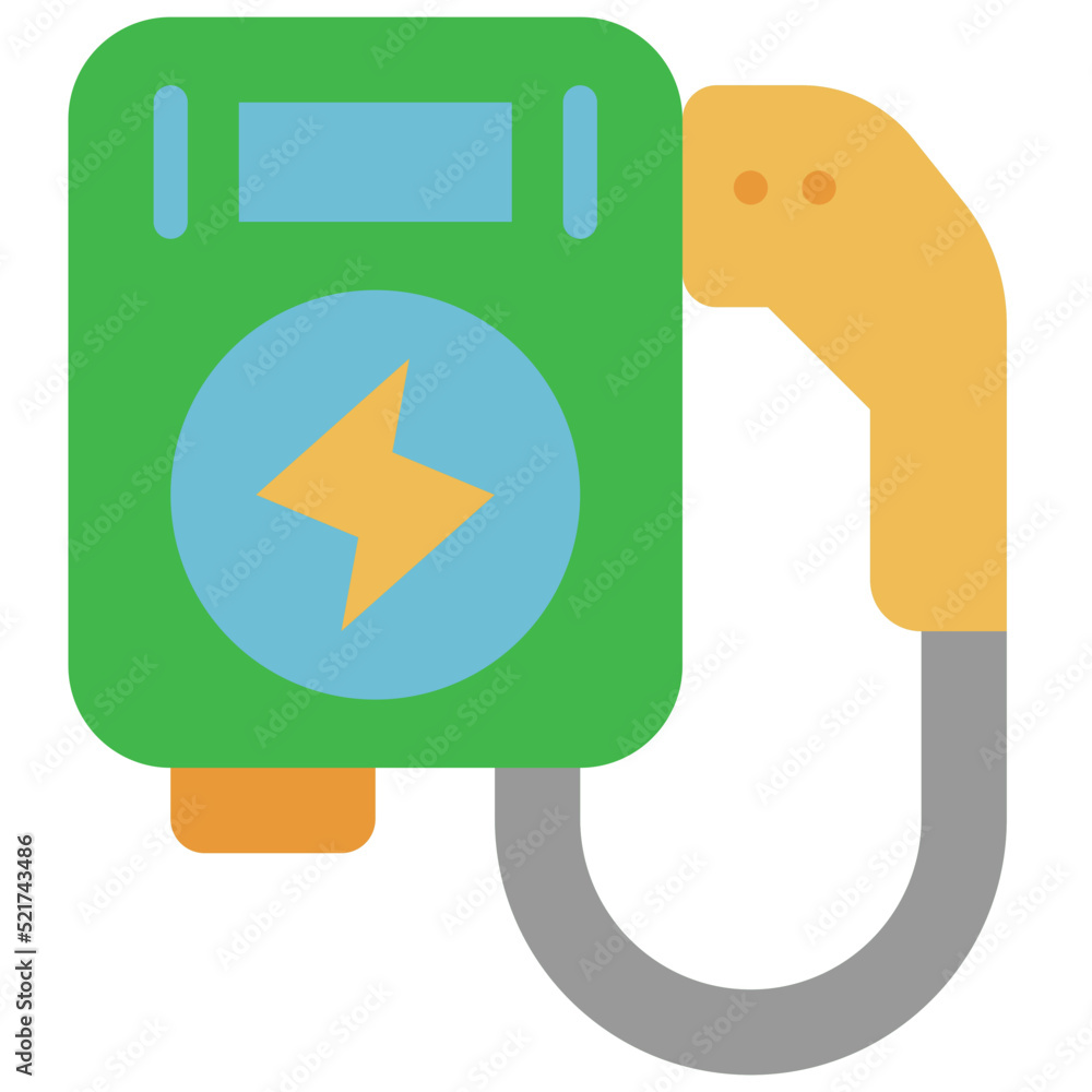 wallbox flat icon Stock Vector | Adobe Stock