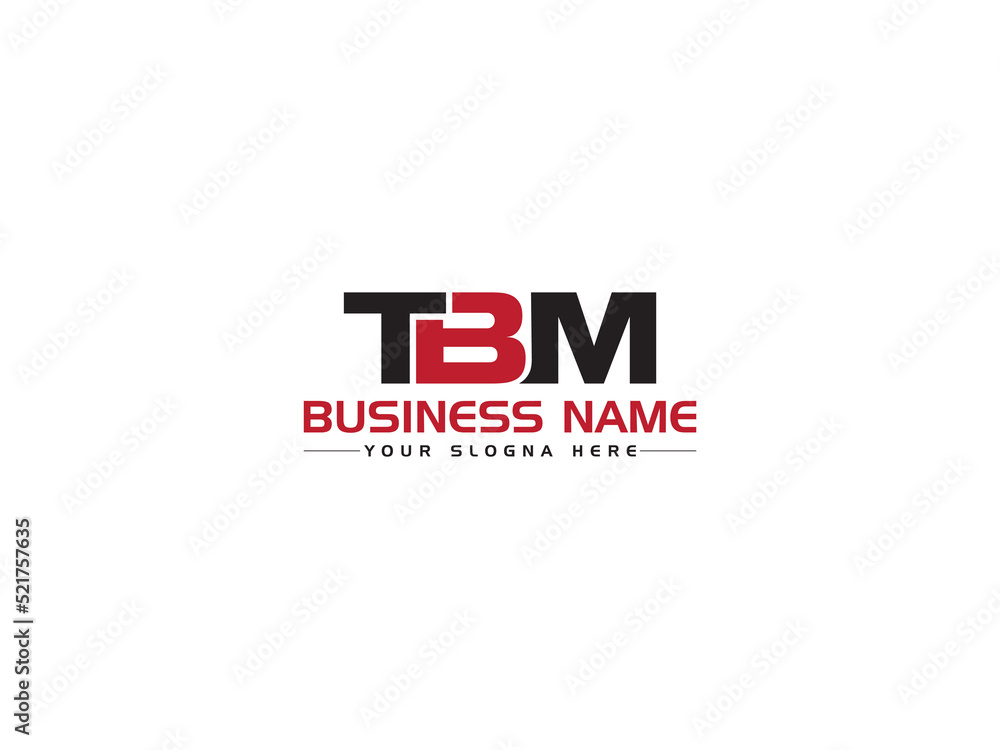 Premium TBM Logo Icon, Colorful TB t b m Logo Letter Design For ...