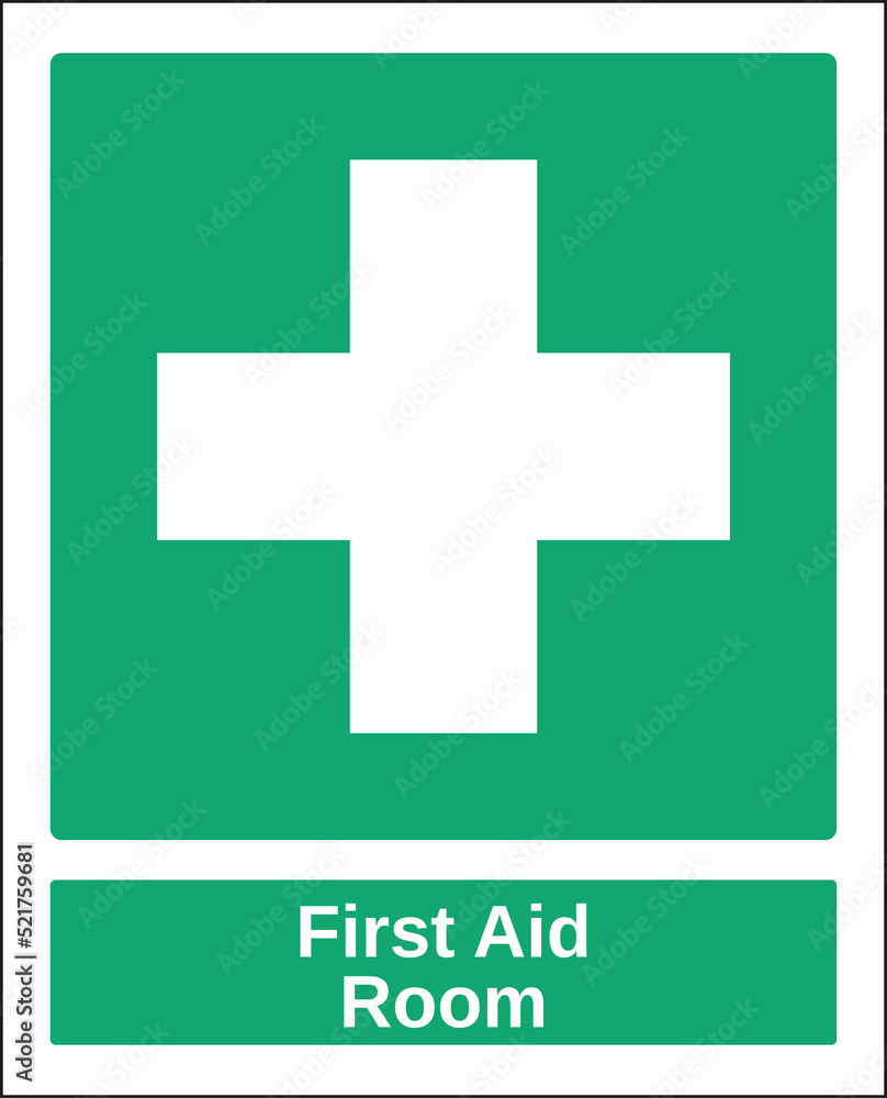 amergency and first aid symbol pictogram Stock Illustration | Adobe Stock