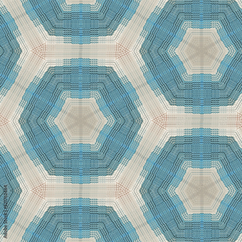 Mystical pattern design for the background. 3d illustration art for ...