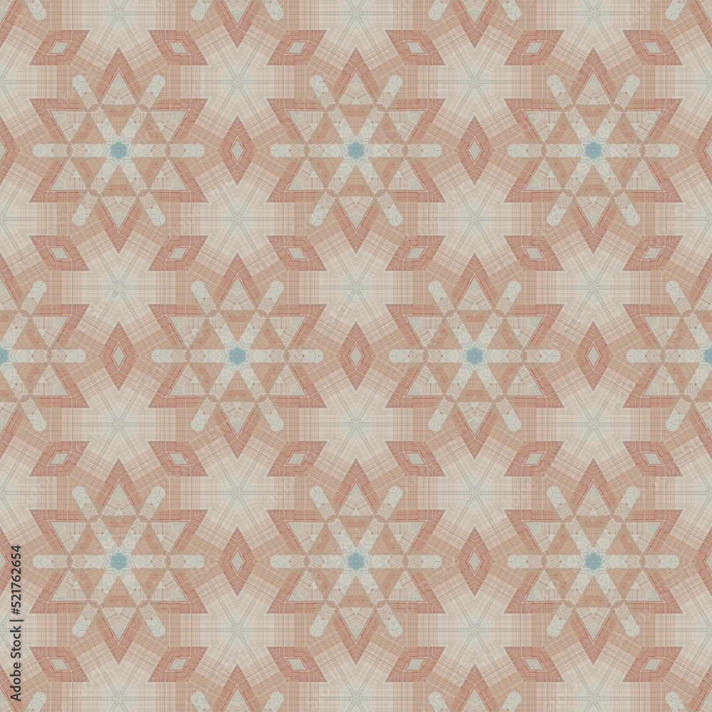 Mystical pattern design for the background. 3d illustration art for ...