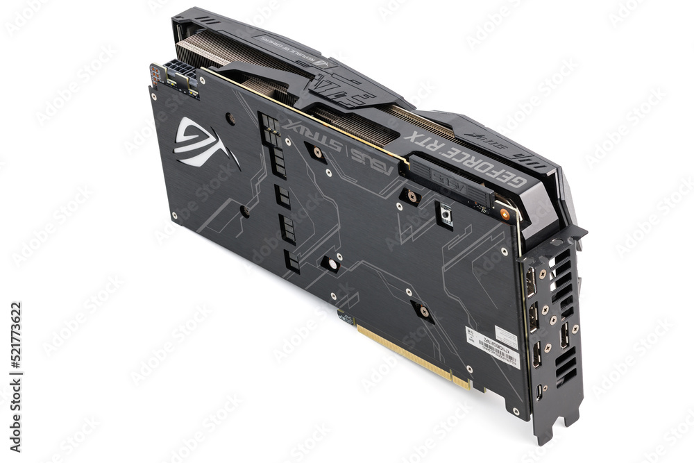 Asus ROG Strix Advanced Nvidia RTX 2070 super - big black contemporary ...