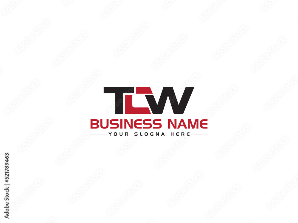 Initial TCW Logo Letter Vector, Creative TC t c w Logo Icon With ...