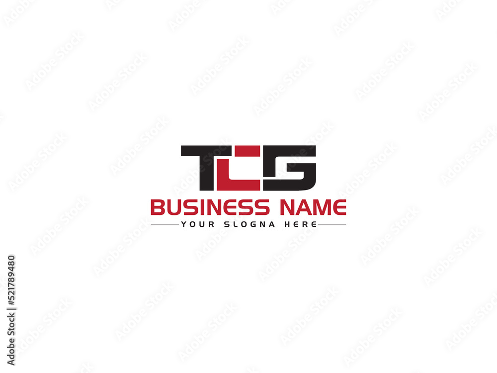 Initial TCG Logo Letter Vector, Creative TC t c g Logo Icon With ...