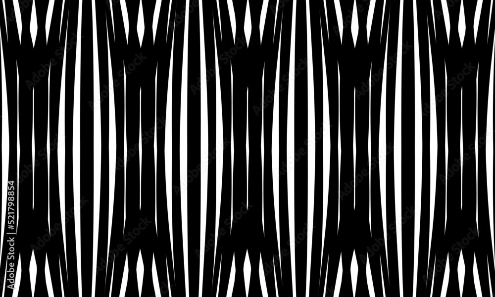 mystical and mysterious black patterns in the style of op art on a ...