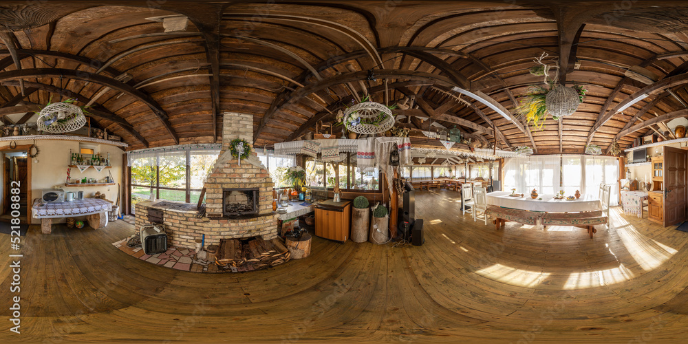 Full spherical seamless hdri panorama 360 degrees view in interior of ...