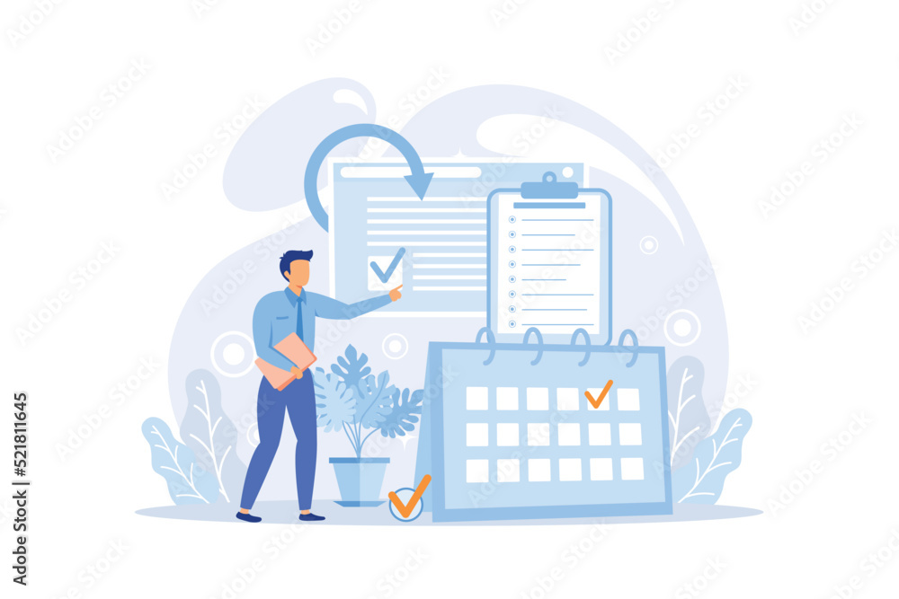 Vision and scope document abstract concept vector illustration. Vision ...