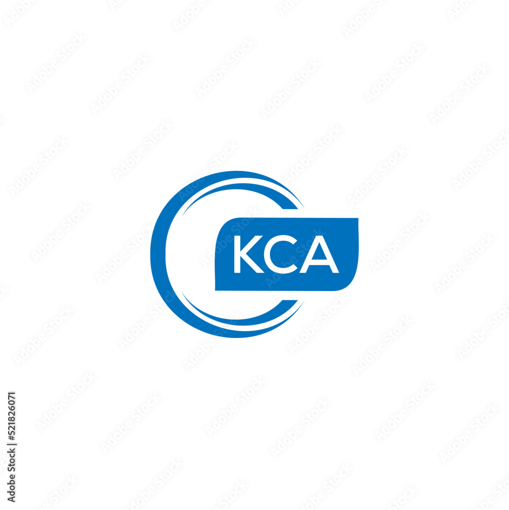 KCA letter design for logo and icon.KCA typography for technology, business and real estate ...