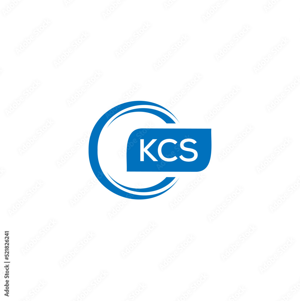 KCS letter design for logo and icon.KCS typography for technology ...