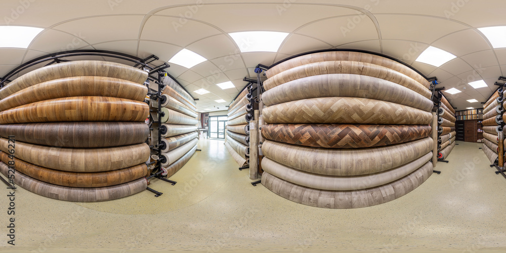 Full spherical hdri panorama 360 degrees angle inside interior in shop ...