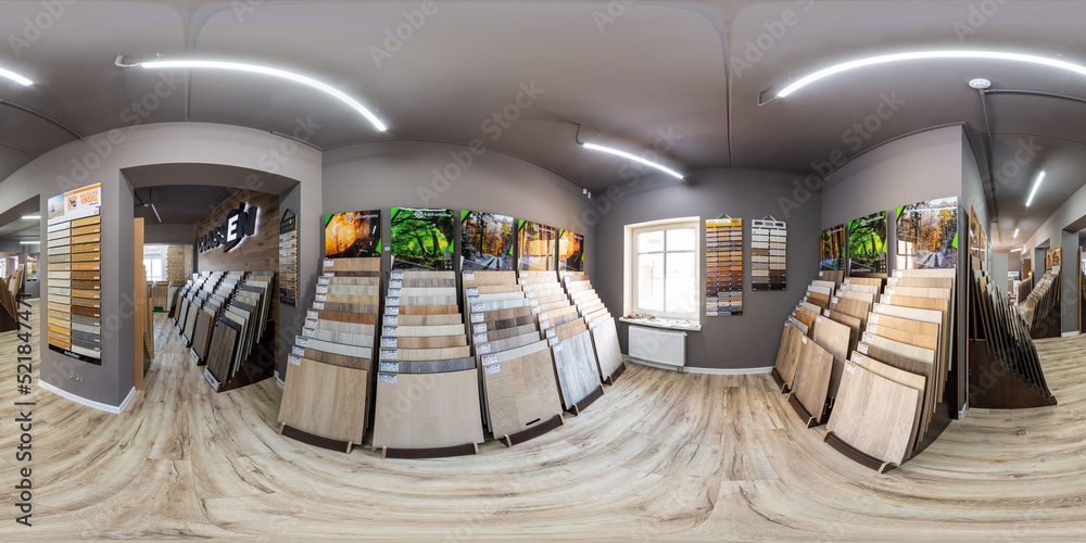 Full spherical seamless hdri panorama 360 degrees angle inside floor ...