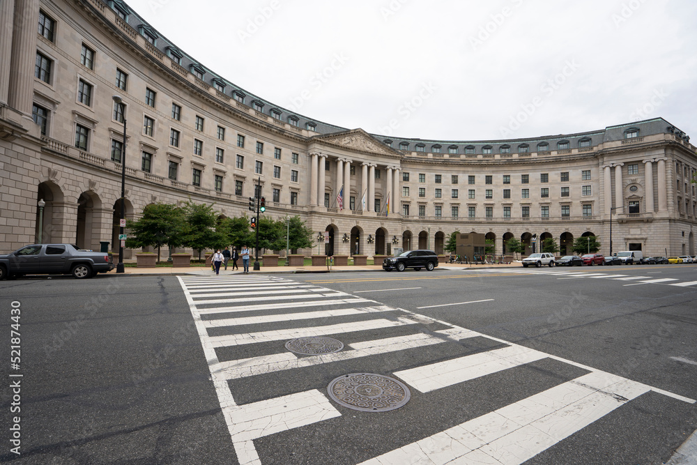 Washington, DC, USA - June 21, 2022: The William Jefferson Clinton ...