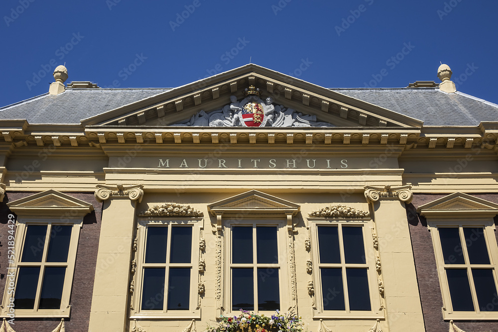 Maurice House (Mauritshuis), The Hague art museum housing the Royal ...