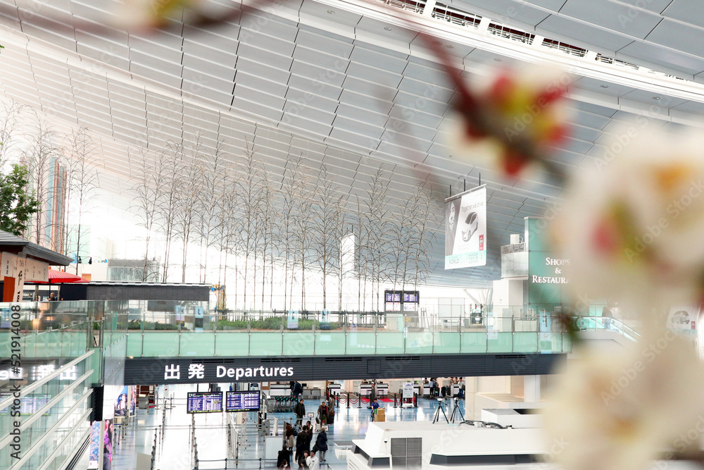 Terminal 3(international terminal ) of Haneda Tokyo International ...