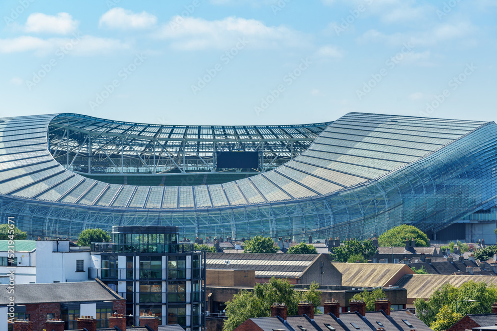 The Aviva Stadium, sports stadium located at Lansdowne Road, Dublin ...