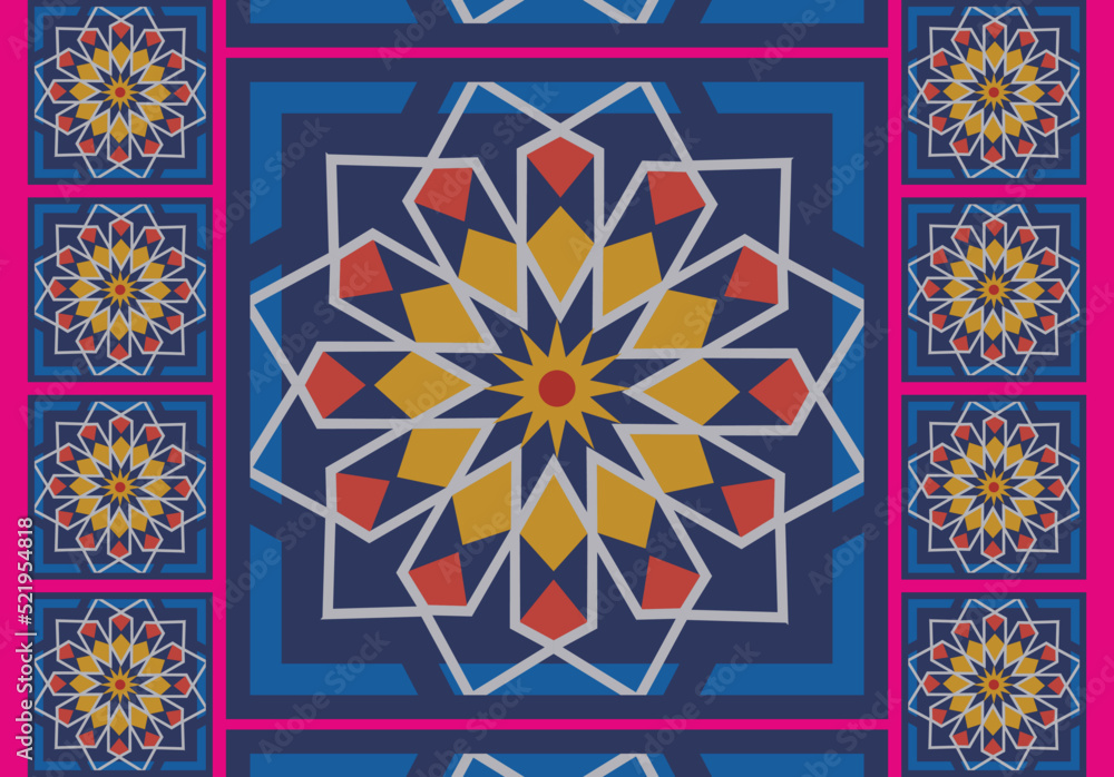 Islamic geometric motifs, which are very nice. Vektor EPS 10 Stock ...