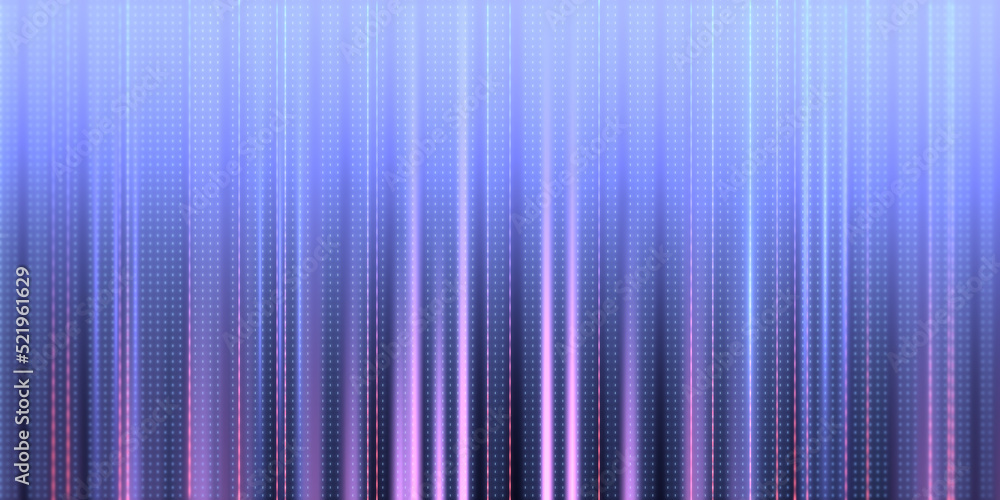 Abstract wide blue tech lines wallpaper. Design and technology concept ...